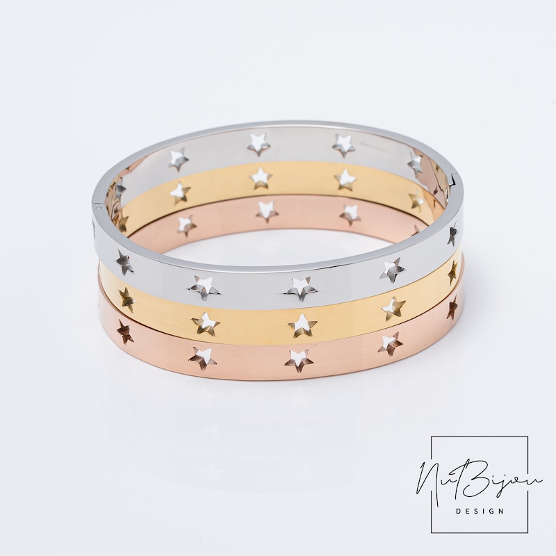 Star Bangles - Etsy