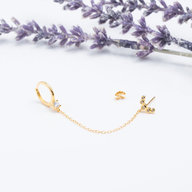 Chain Earring - Etsy