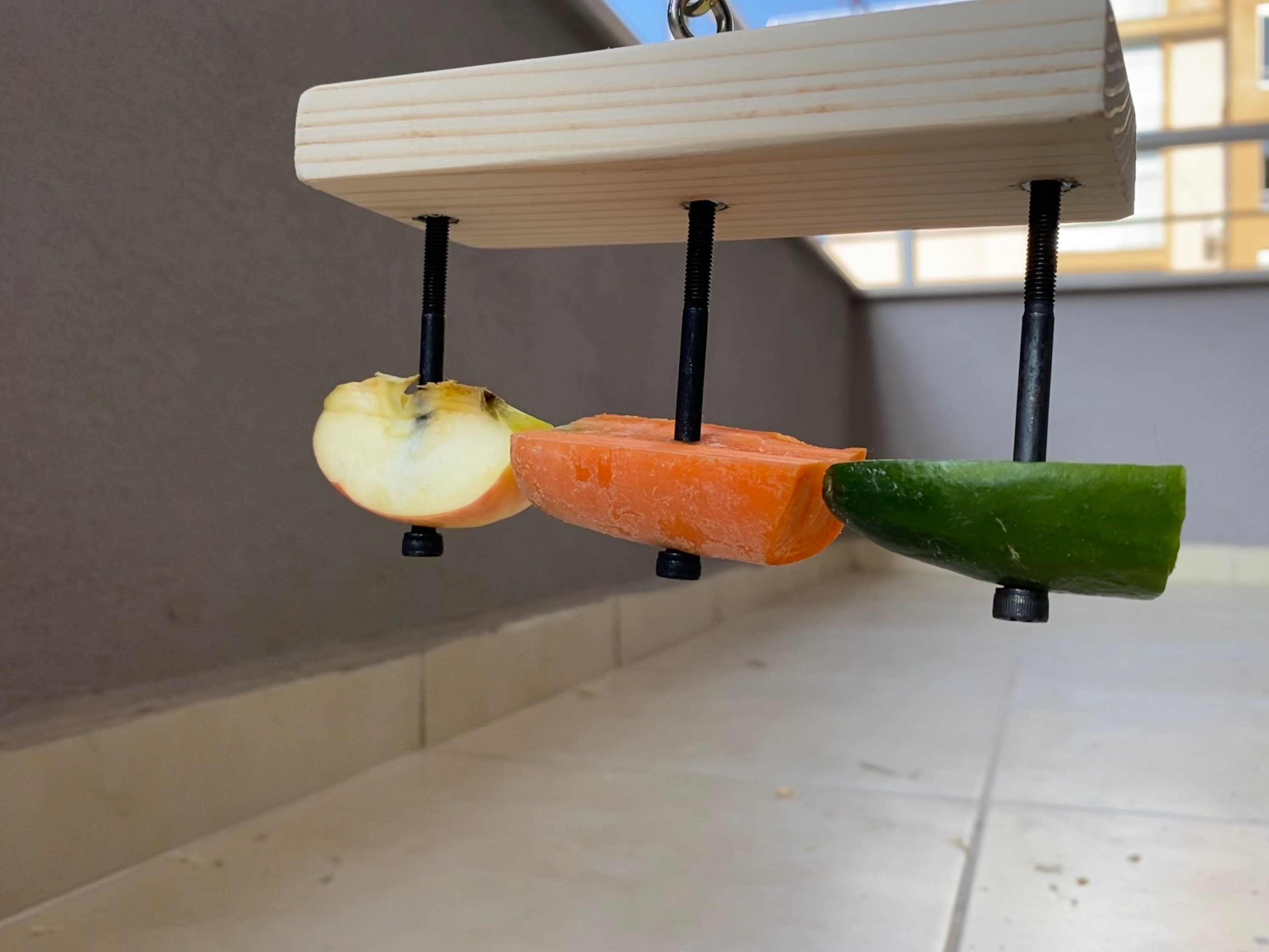 Rabbit Food Hanging Toy Food Holder for Bunnies Bunny Toys | Etsy