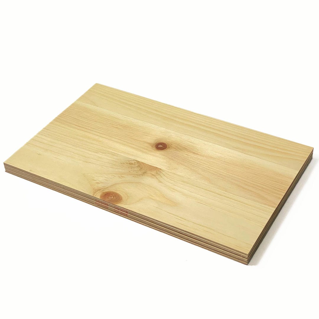 Knotty Pine Wood, Glowforge Ready, 6 Pack, 1/4th Inch, 12”x19” Premium ...