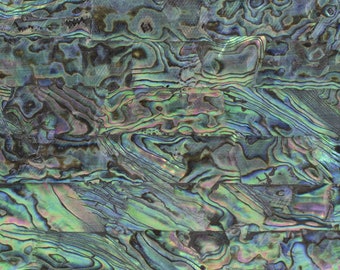 Natural Abalone Shell Veneer 5.5 X 9.5 for Inlay, Laser, Crafts ...