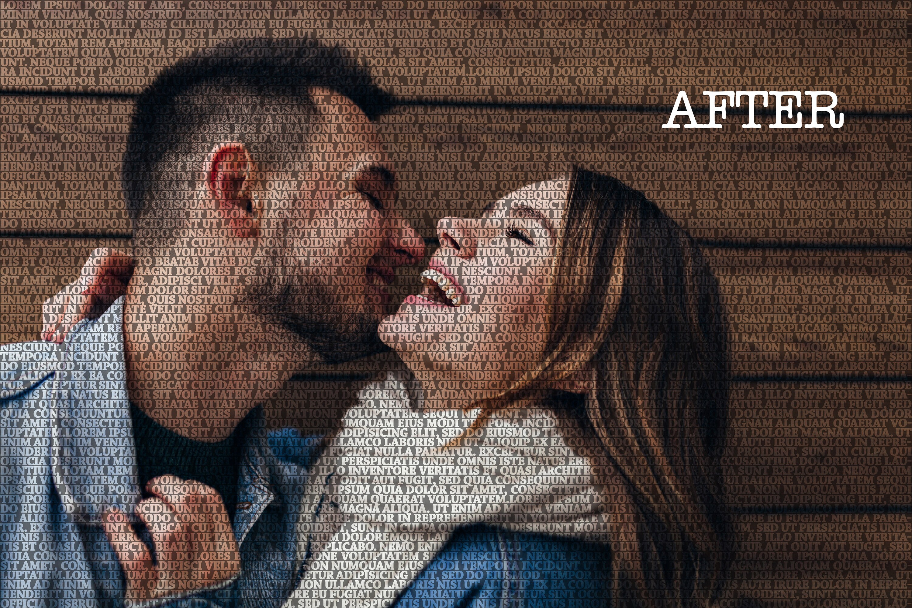 Word Art Portrait | Personalize Portrait | Custom Typography, Text ...