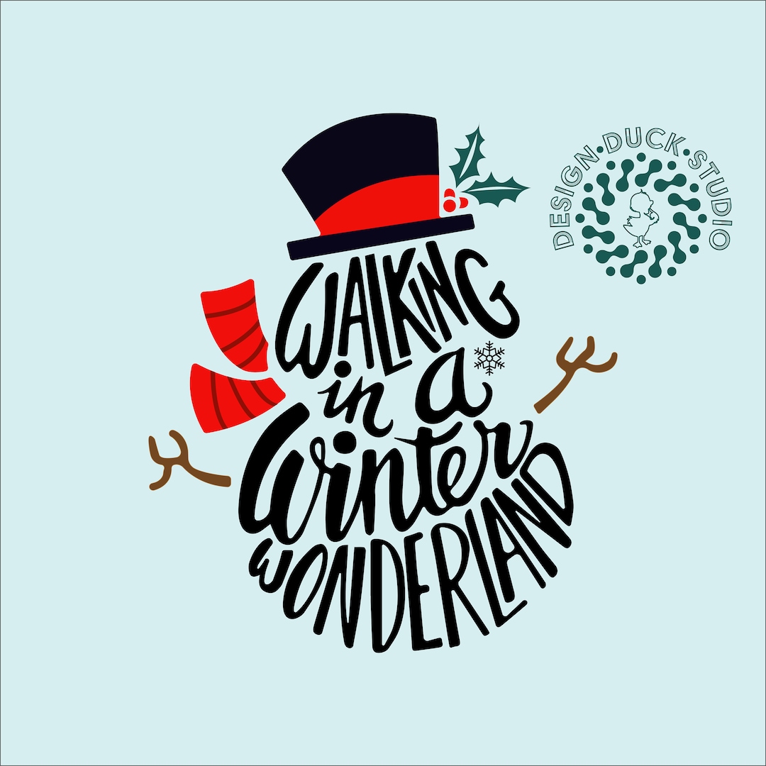 Snowman Word Art Typography, Word Art, Typography Snowman, Christmas ...