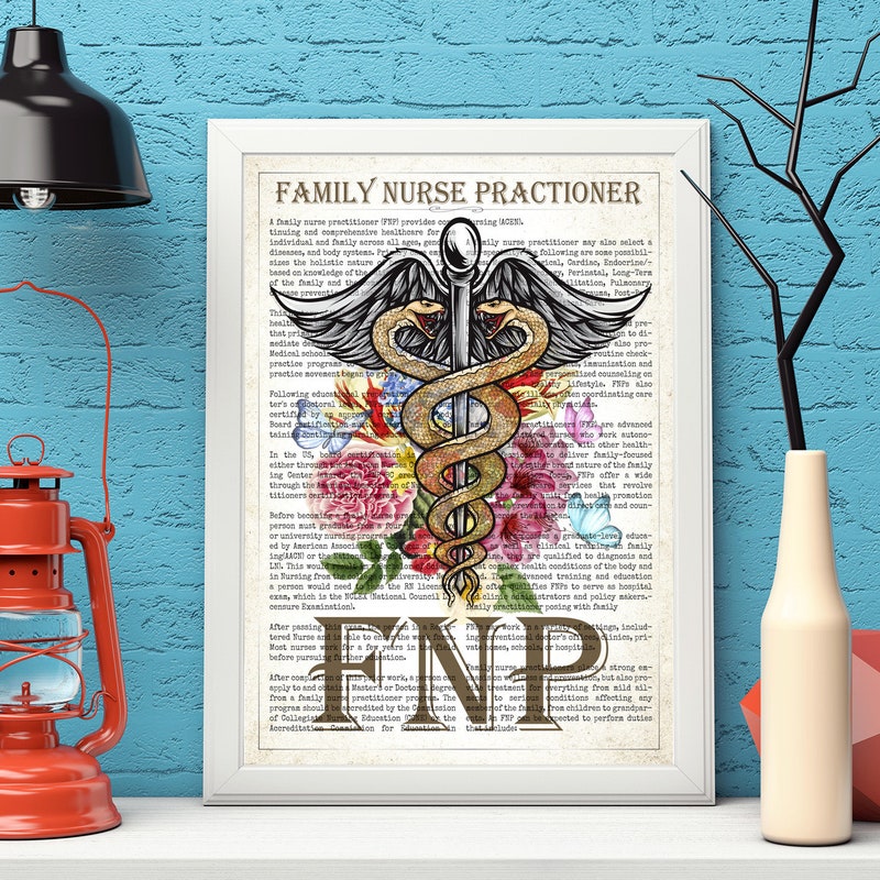Nurse Practitioner Art - Etsy
