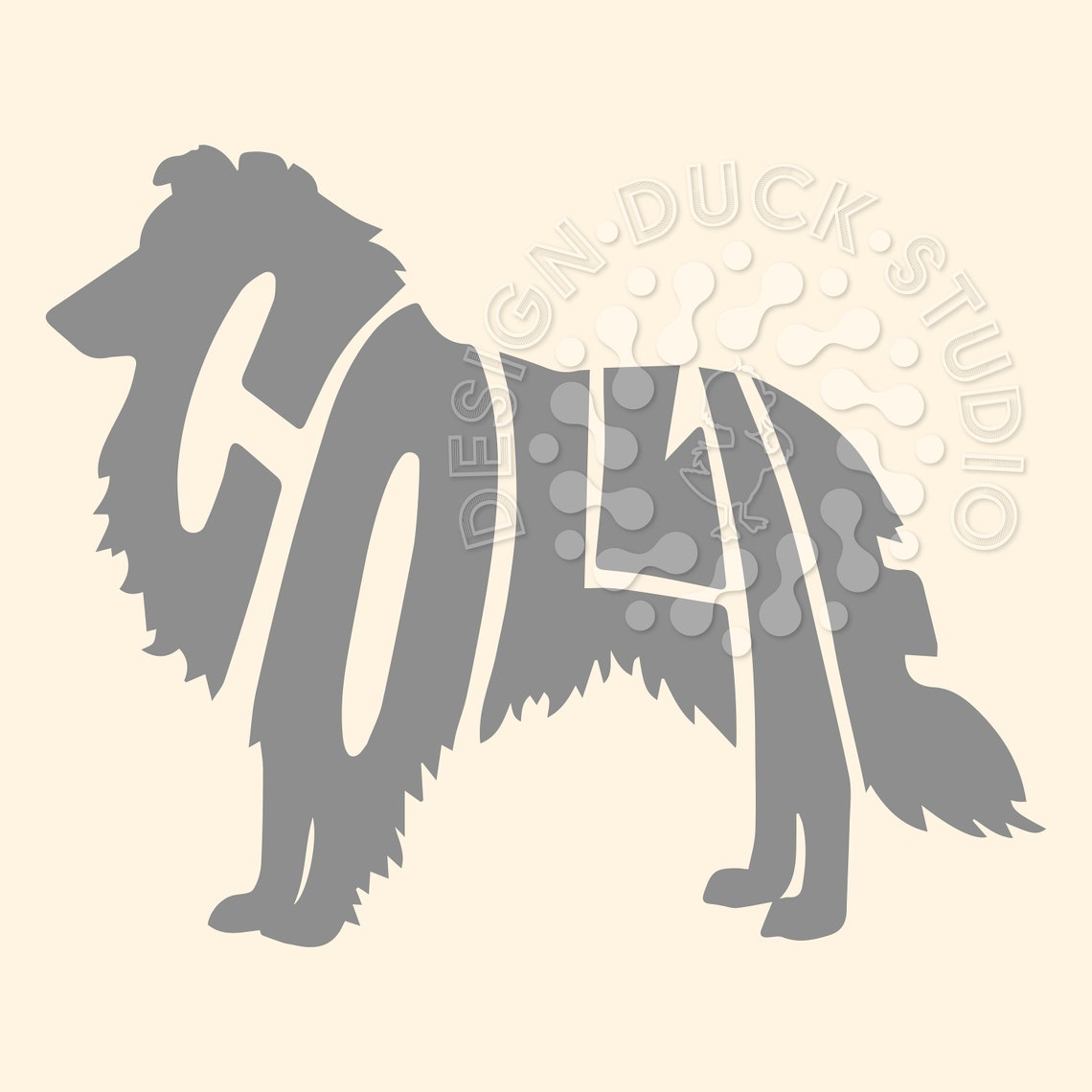 Bundle Dogs Svg Words in Shape Lettering Designs in Shapes | Etsy