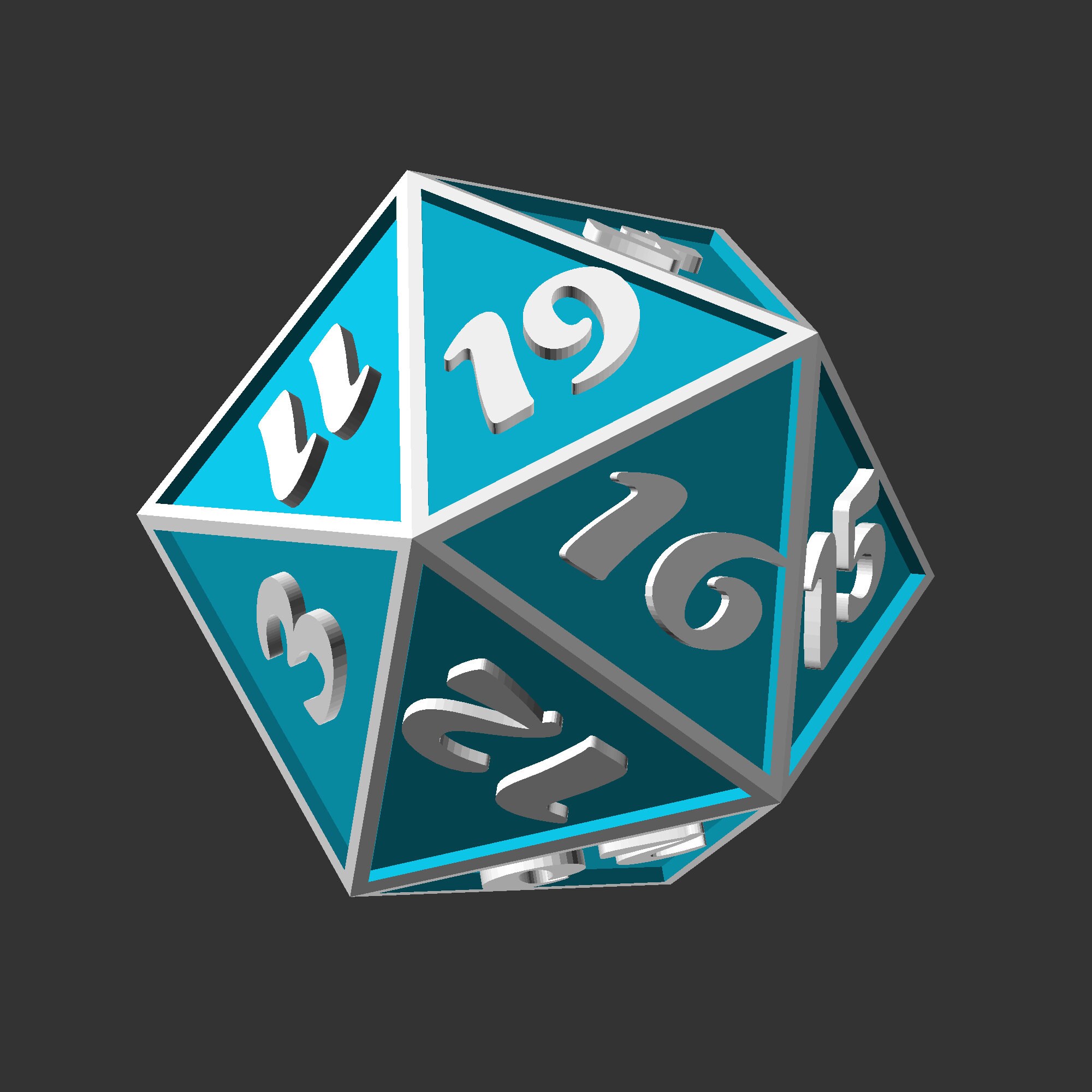 Sonsie Dice Set - Inverse | 3D Model | STL Format - Etsy