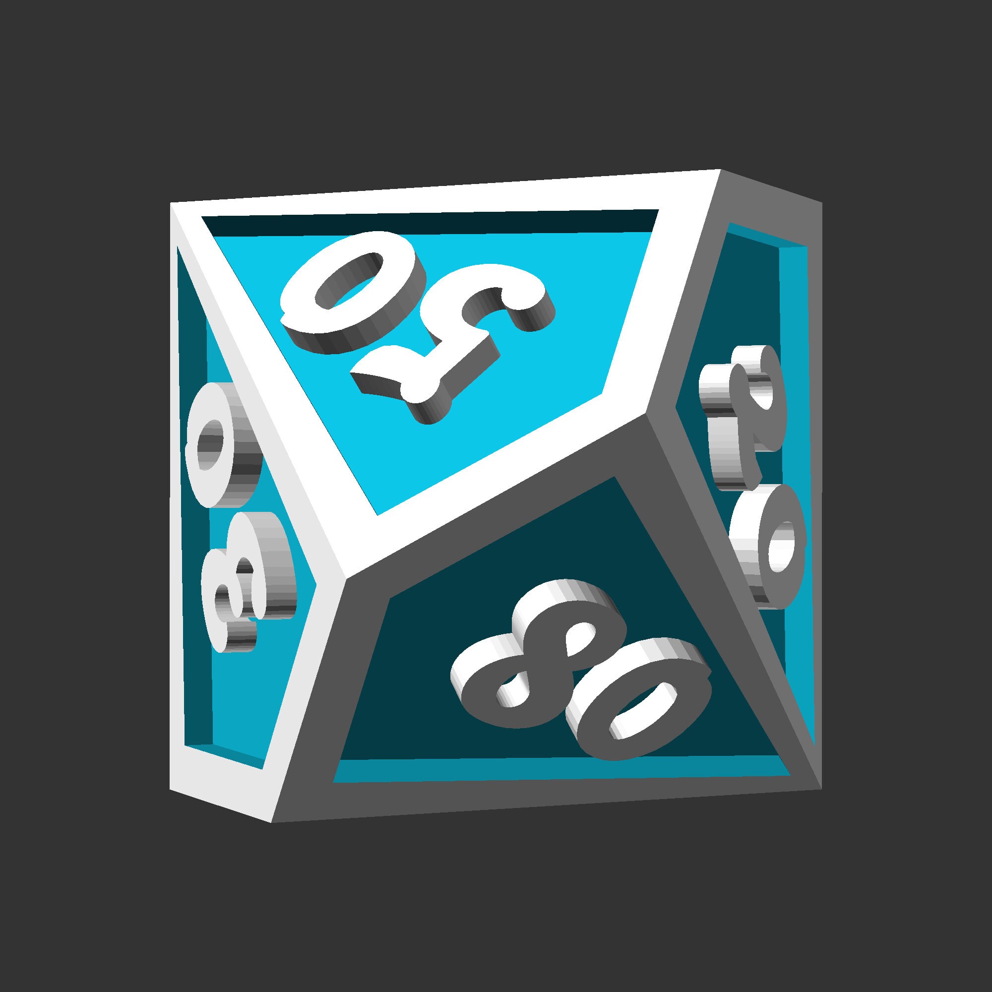 Lemon Dice Set - Inverse | 3D Model | STL Format - Etsy