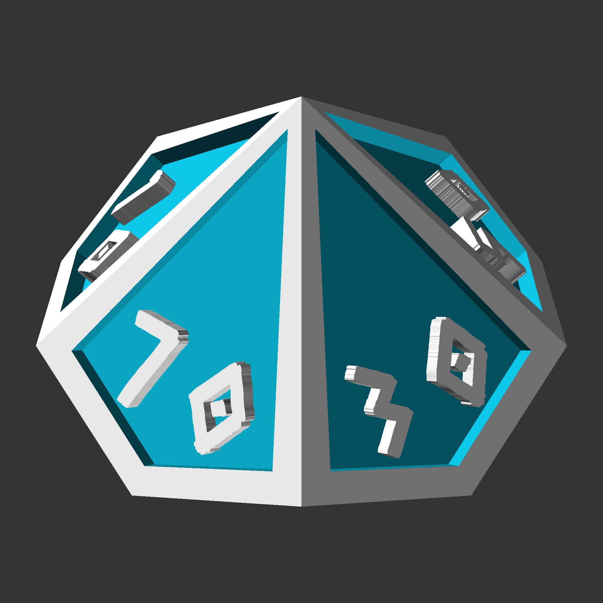 Caesar Dice Set - Inverse | 3D Model | STL Format - Etsy