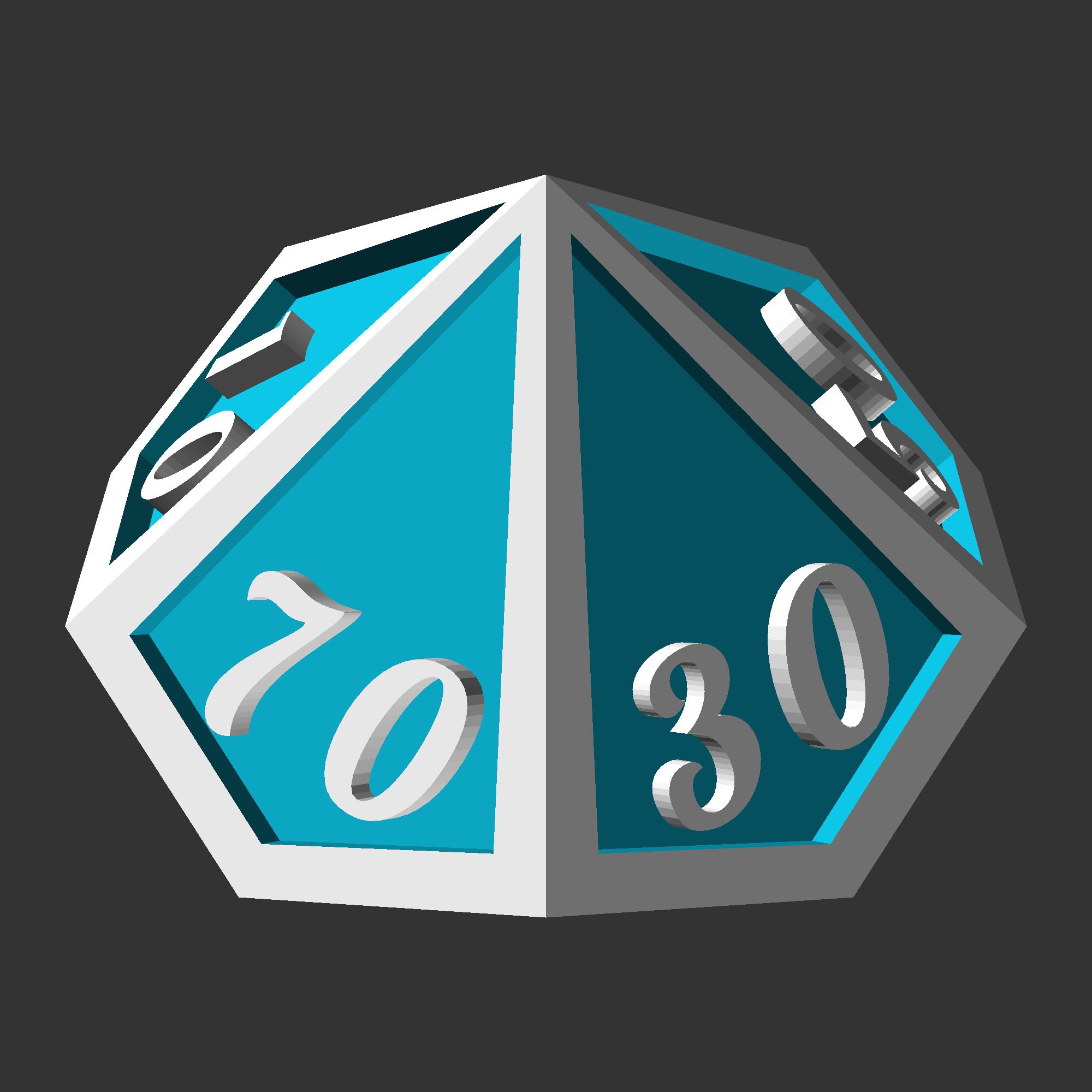 Lobster Dice Set - Inverse | 3D Model | STL Format - Etsy