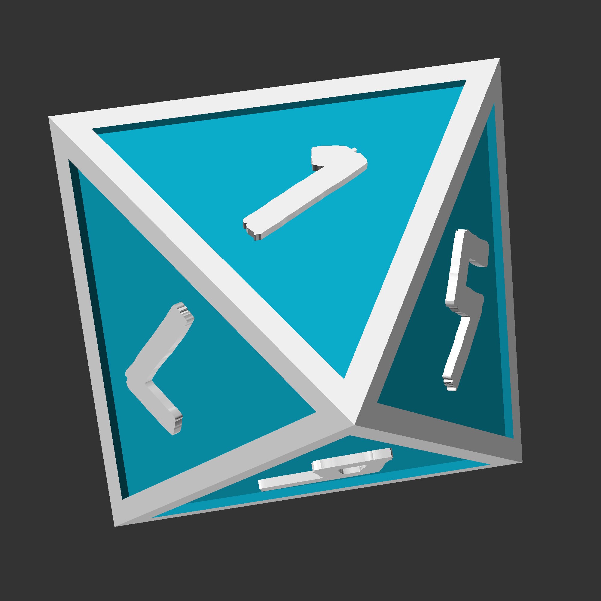 Caesar Dice Set - Inverse | 3D Model | STL Format - Etsy