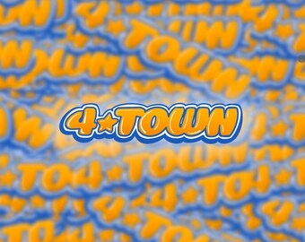 4 Town Boy Band - Etsy