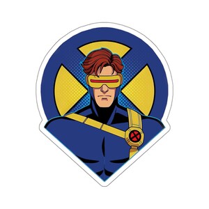 Cyclops X-men Sticker, Durable Vinyl Sticker for Comic Book Fans ...
