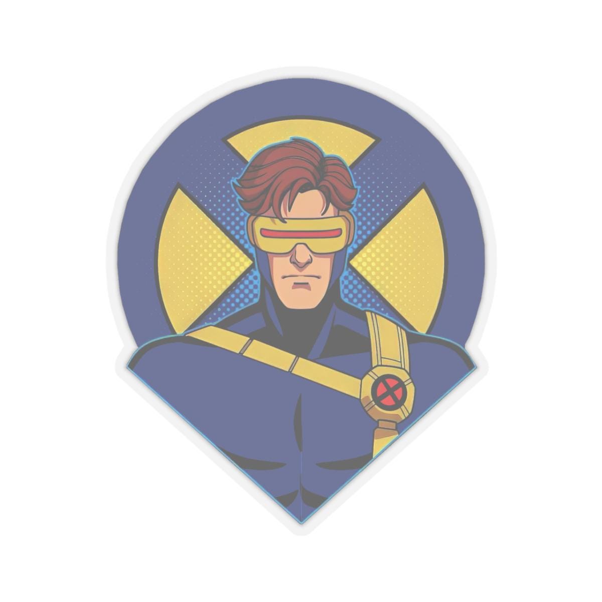 Cyclops X-men Sticker, Durable Vinyl Sticker for Comic Book Fans ...