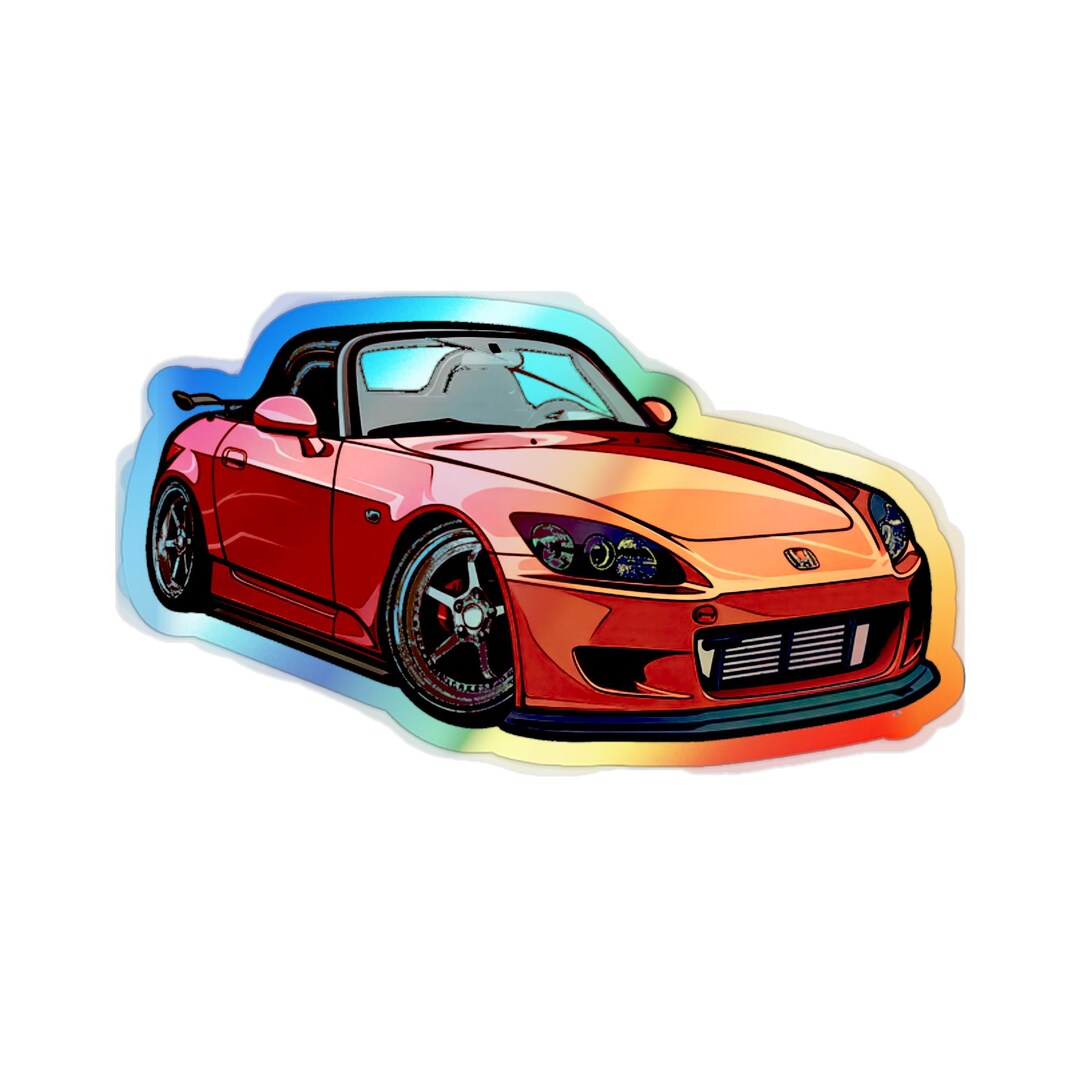 Radiant Holographic Honda S2000 Sticker - Ultimate JDM Showpiece for ...