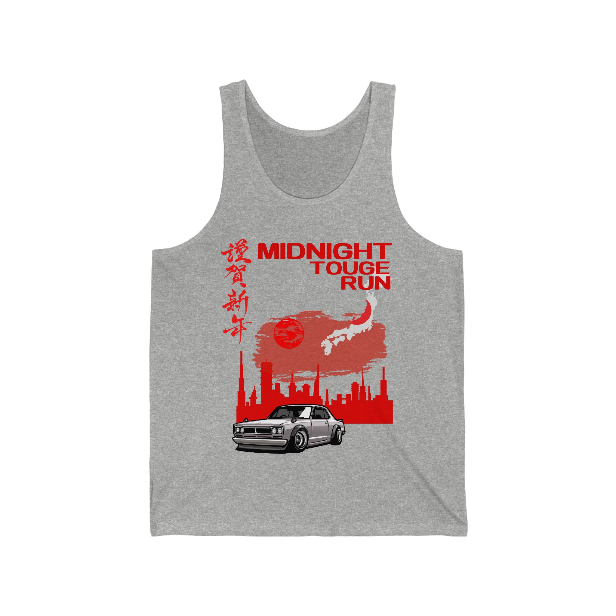 Vintage Tokyo Japanese Touge Racing JDM Tank Top - Etsy