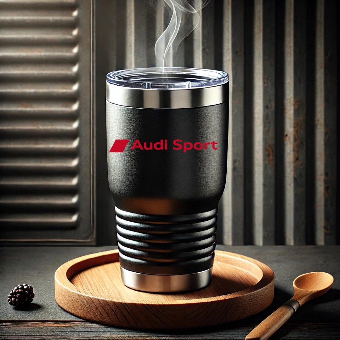 Audi Sport Racing Coffee Tumbler, Gifts for F1 Racing Fans - Vacuum ...