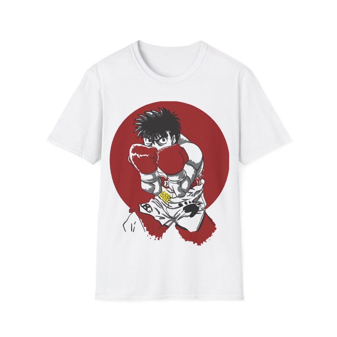 Hajime No Ippo Anime T-shirt, Fighting Spirit Gift, Gifts for Men and ...