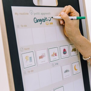 Magnetic Routine & Motivation Chart 60 Magnets - Etsy