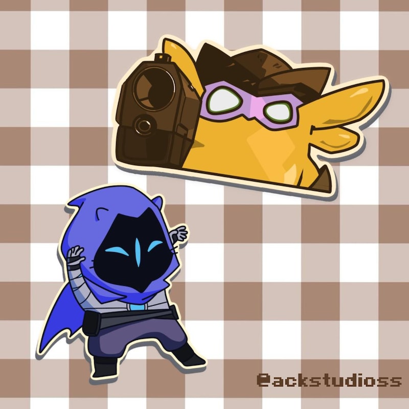 Valorant Stickers - Etsy