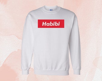 Ya Habibi Arabic Calligraphy Sweatshirt Arabic Calligraphy - Etsy