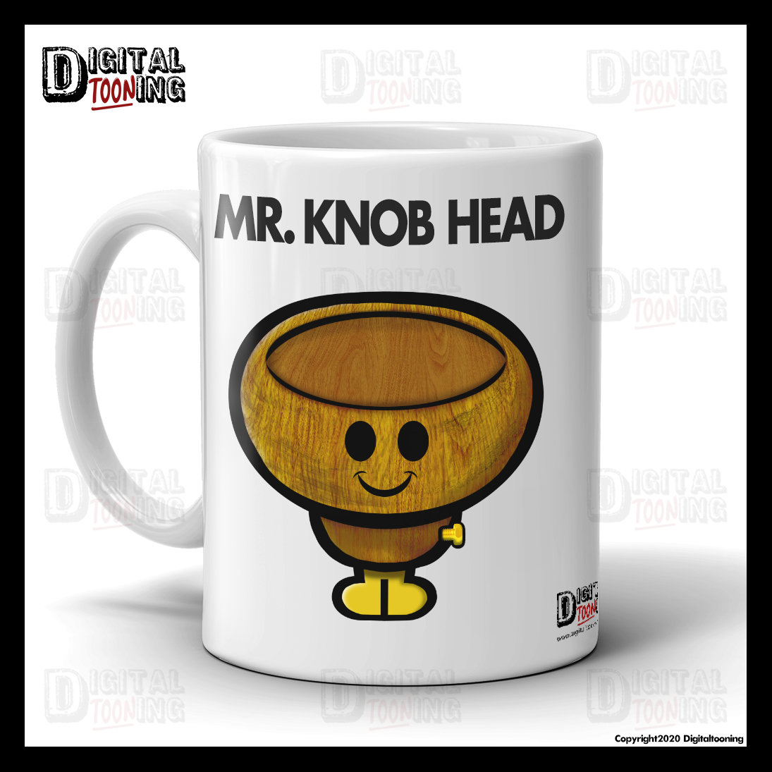 Art & Collectibles Watercolor Painting Knob Head etna.com.pe