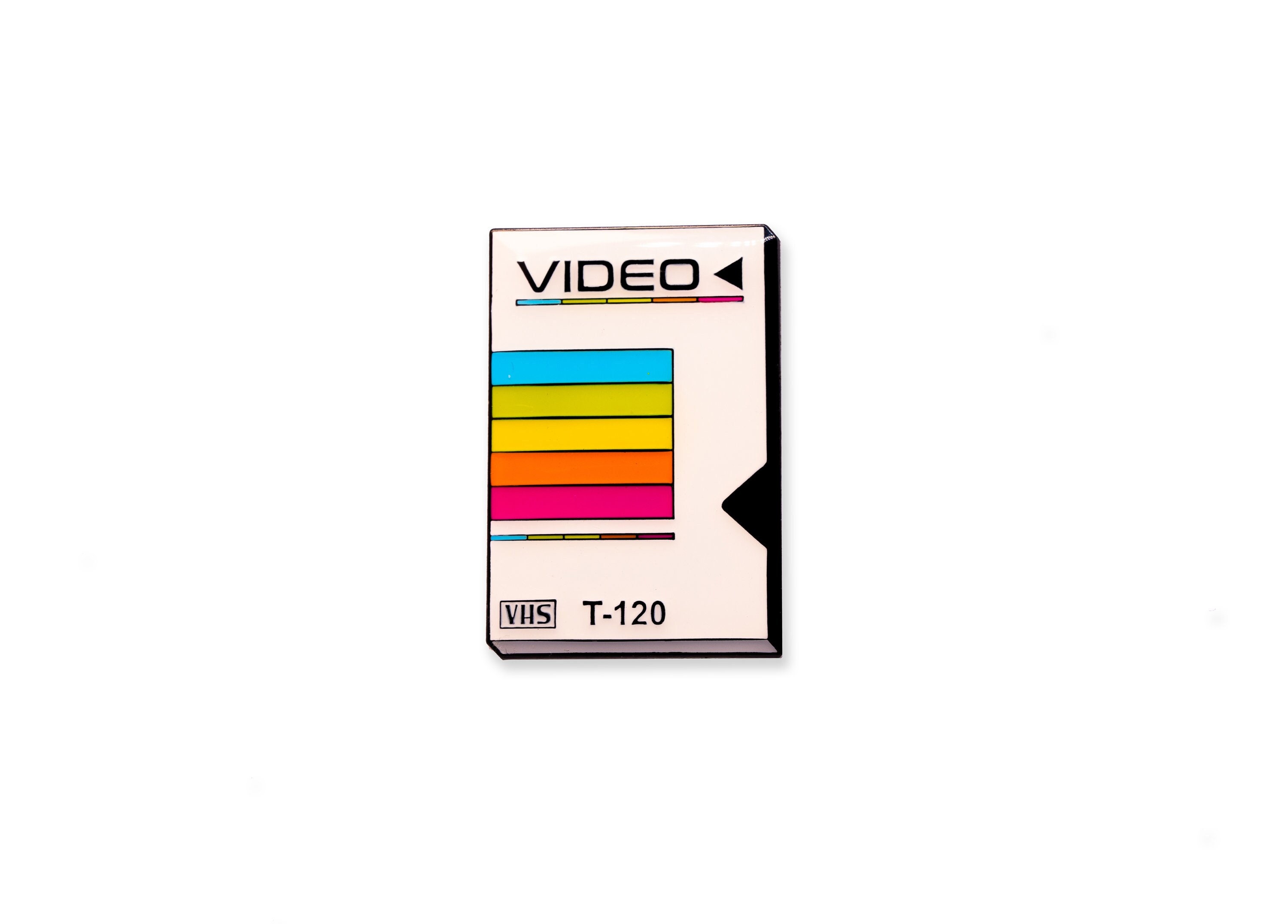 VHS Tape Sleeve Enamel Pin: Retro Style Accessory for the Modern Era - Etsy