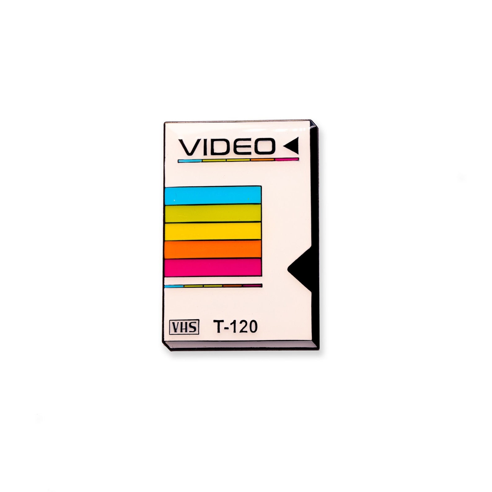 VHS Tape Sleeve Enamel Pin: Retro Style Accessory for the Modern Era - Etsy