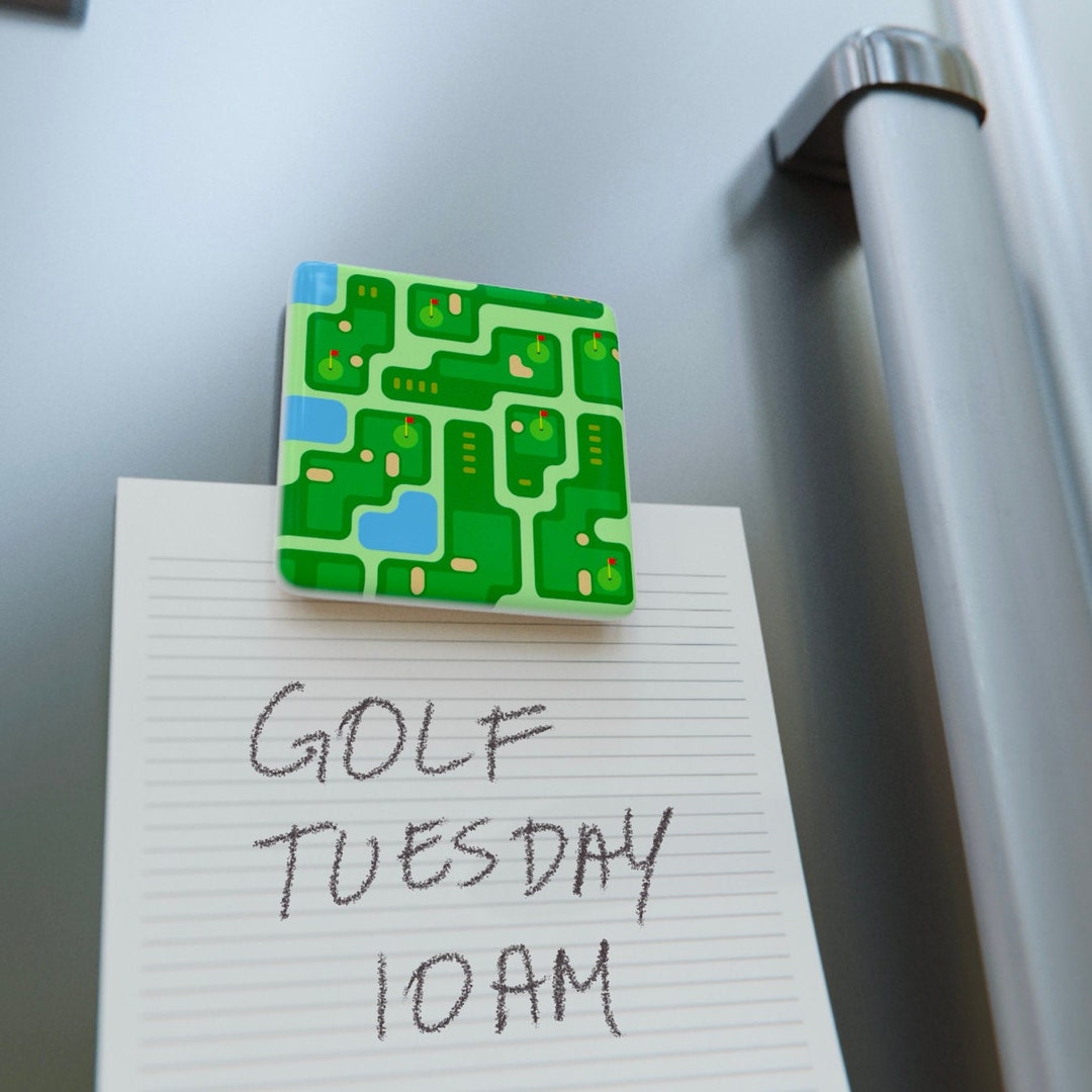 Tiny Golf Course Porcelain Magnet A Cute Gift for Golfers - Etsy