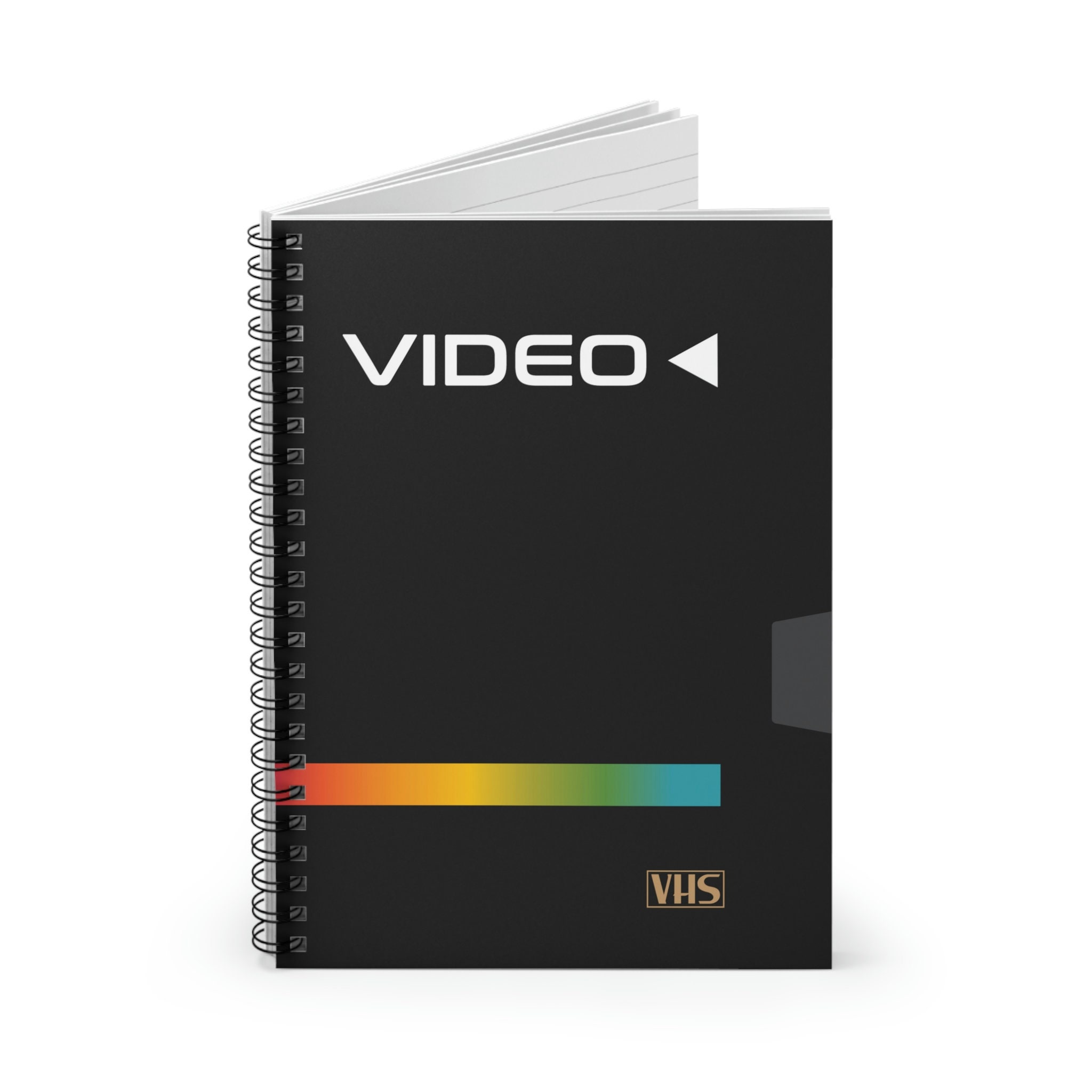 Black VHS Tape Sleeve Notebook: A Blast From the Past - Etsy