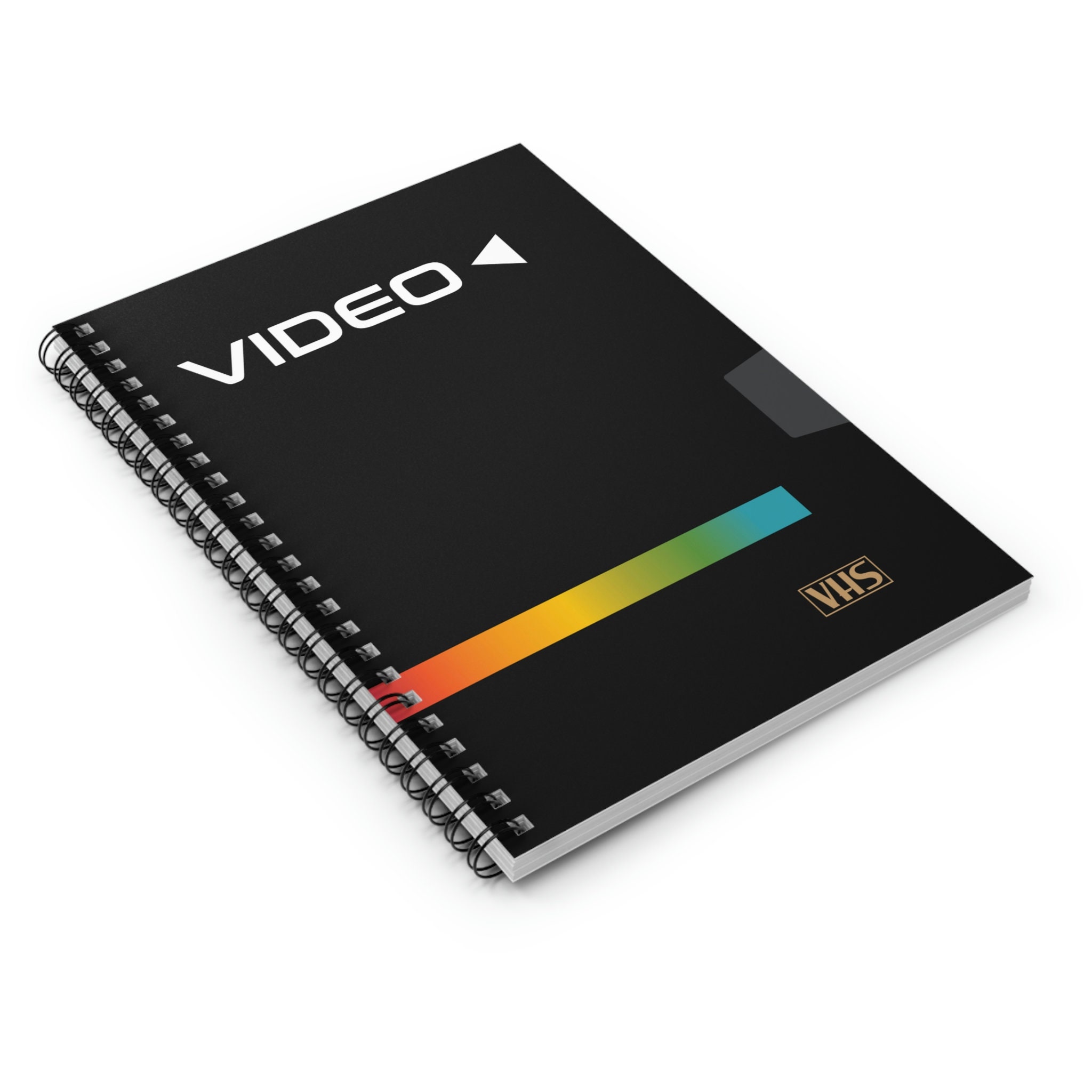Black VHS Tape Sleeve Notebook: A Blast From the Past - Etsy