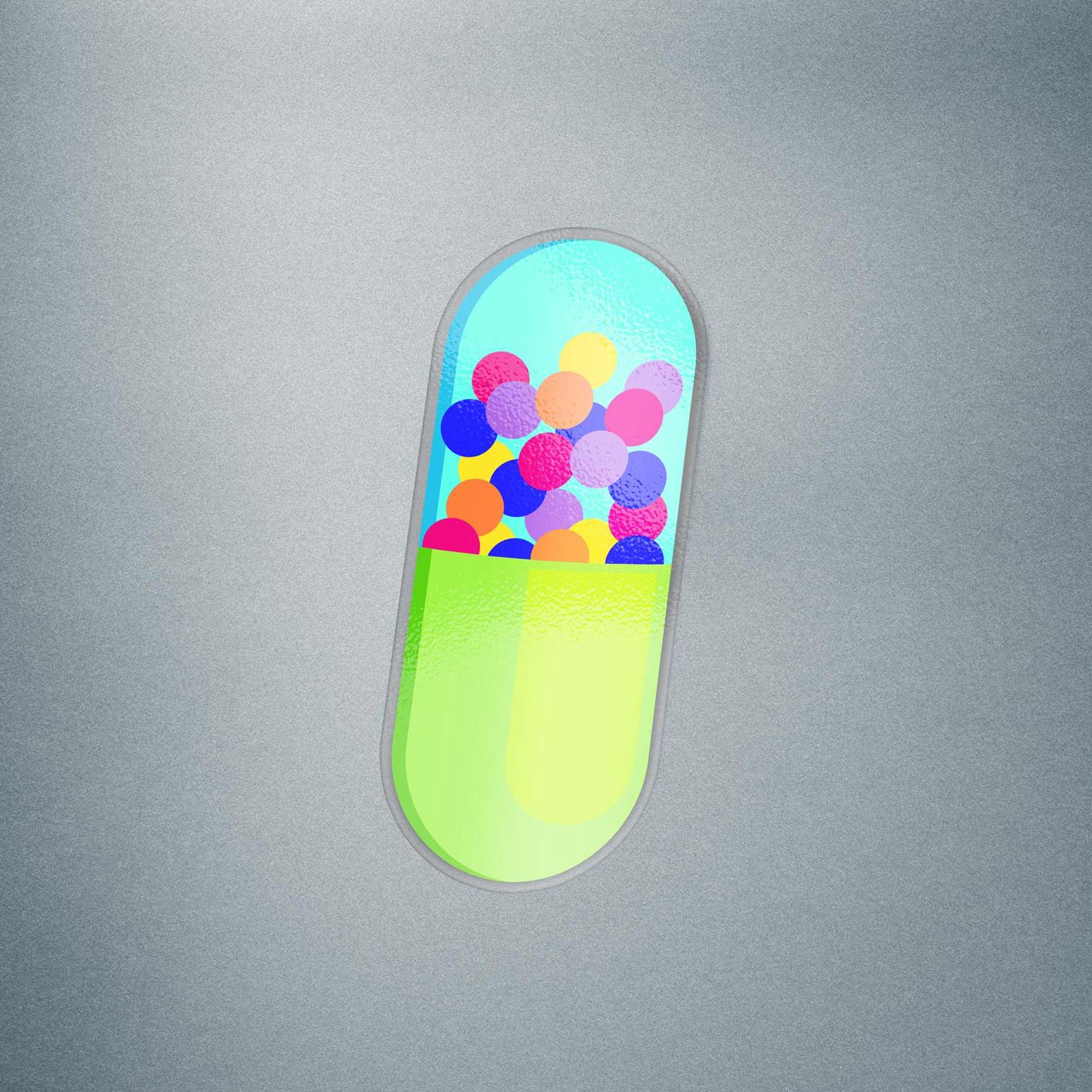 Medical Capsule Pill Vinyl Sticker - Etsy