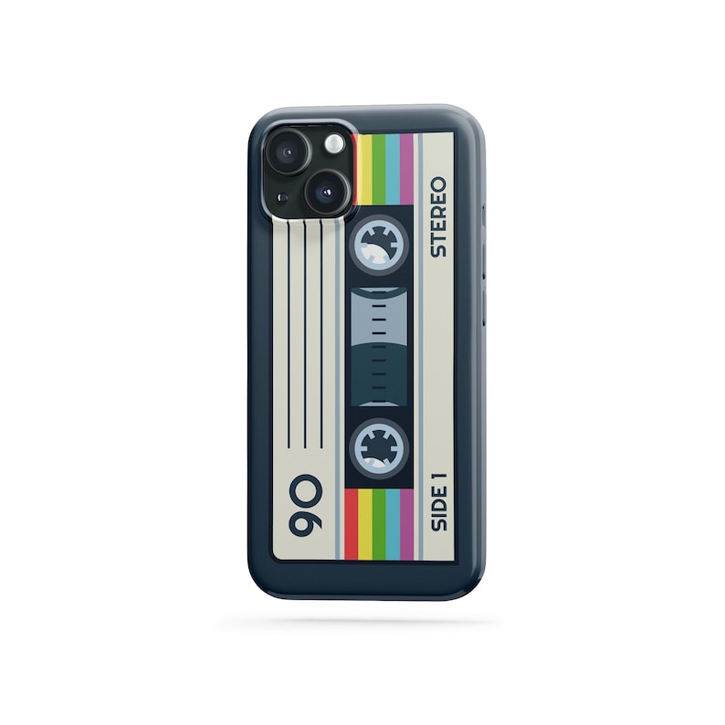 Retro Cassette Mix Tape iPhone Case - Etsy