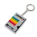 Vintage VHS Tape Sleeve Rubber Keychain Charm - Etsy