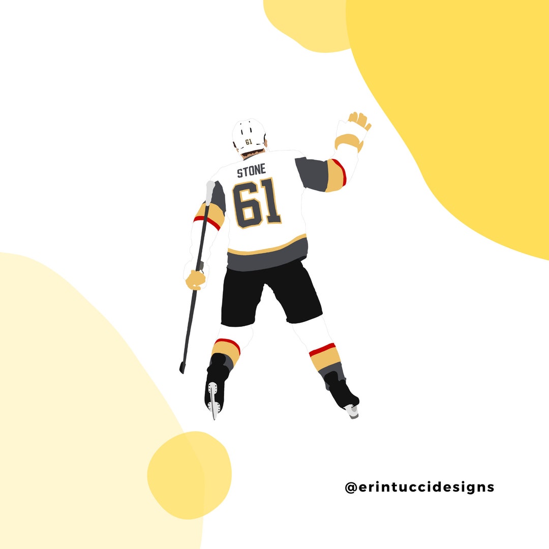 Mark Stone Sticker, Vegas Golden Knights, Vegas Golden Knights Sticker ...