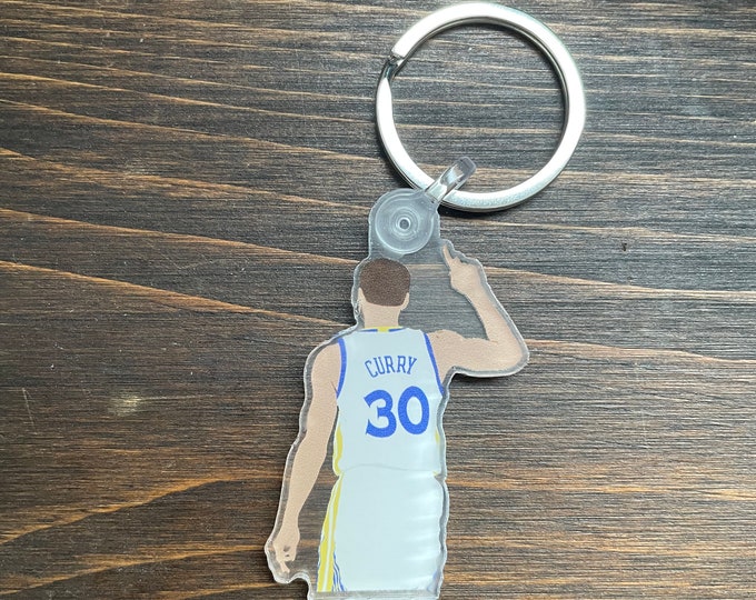 Steph Curry Keychain, Golden State Warriors, Oakland Forever, Golden ...