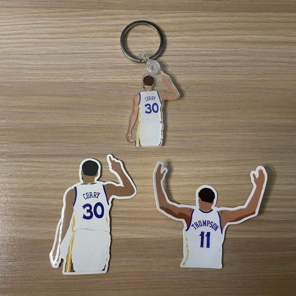 Steph Curry Keychain - Etsy