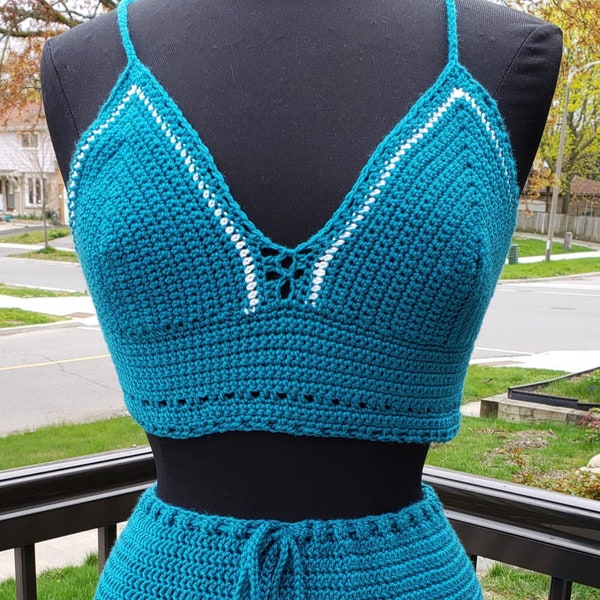 2 Piece Crochet Set - Etsy
