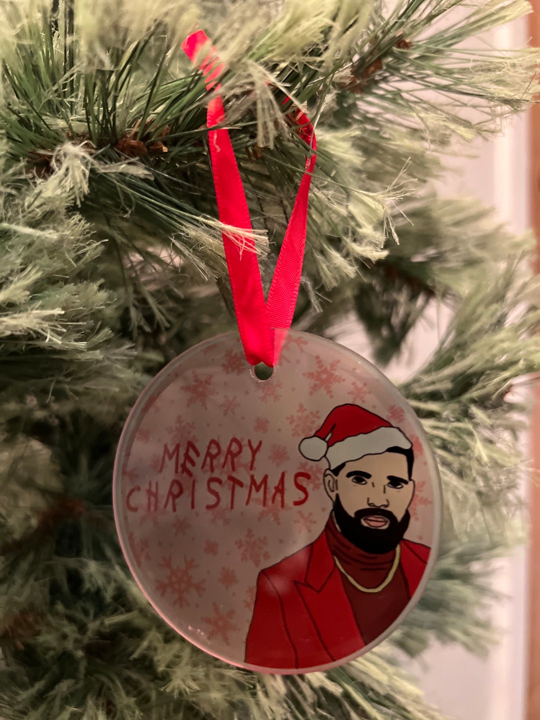 Drake Ornament Drake Inspired Ornament Christmas Ornament - Etsy