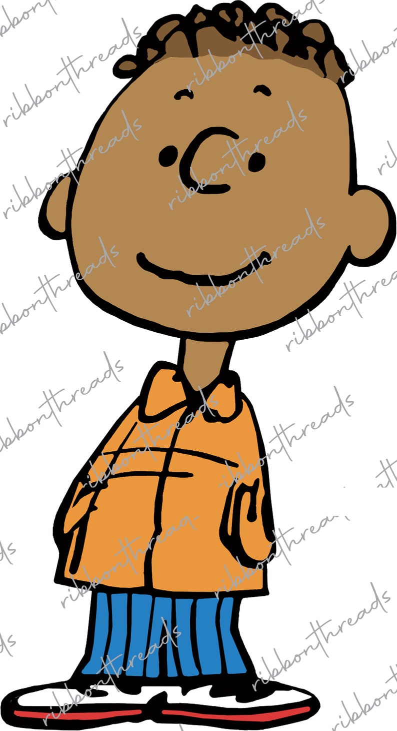 Franklin Peanuts Cartoon Png Svg Instant Download Digital Etsy