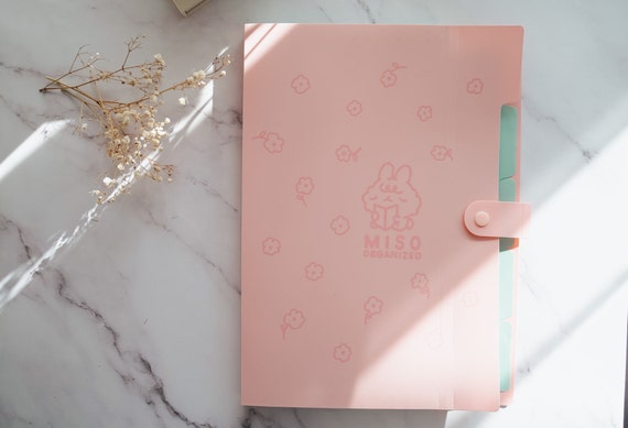 Miso Organized A4 Expandable File Folder / Organizer / - Etsy