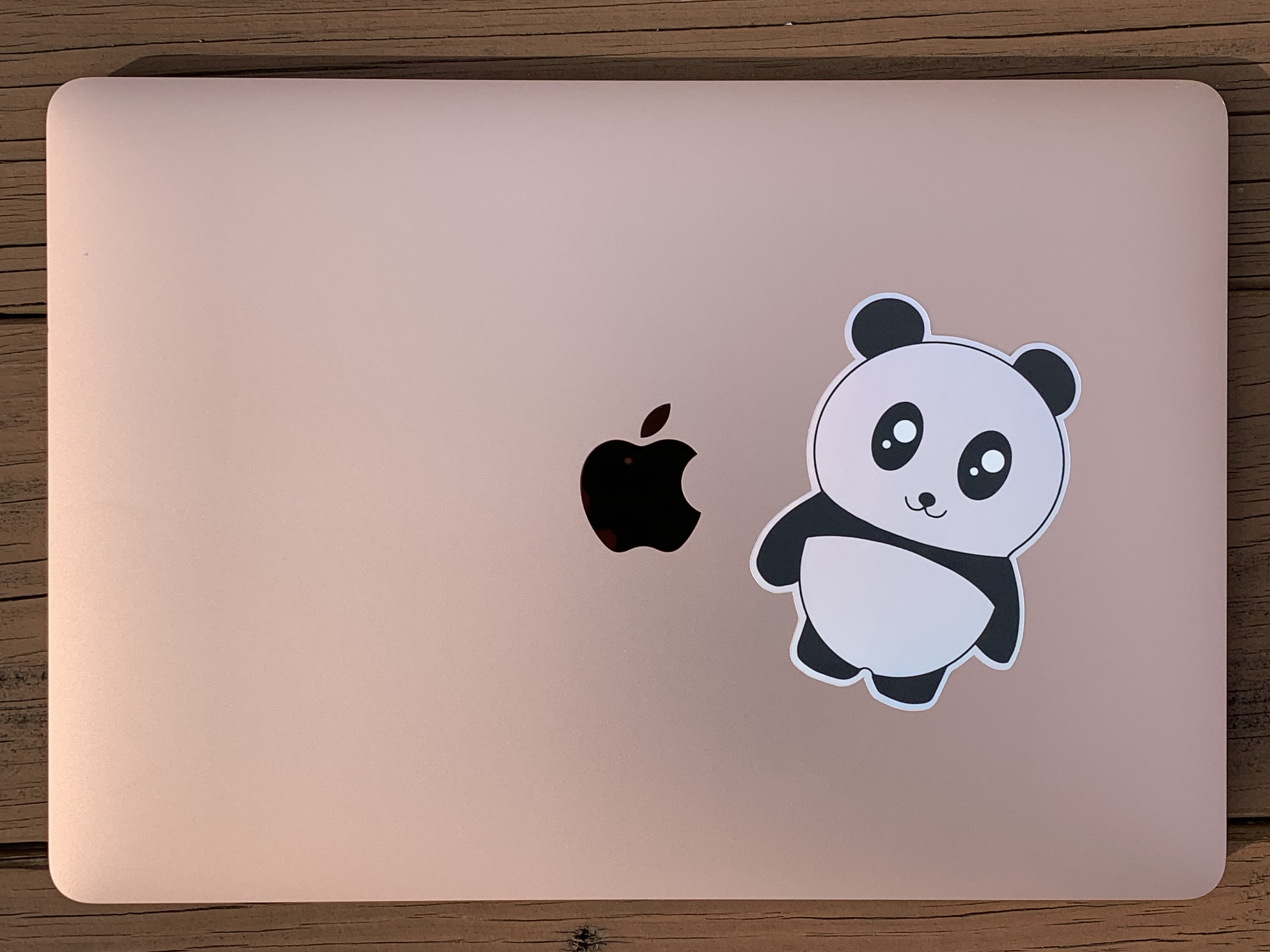 Pegatina de vinilo Prismatic Panda - Etsy España