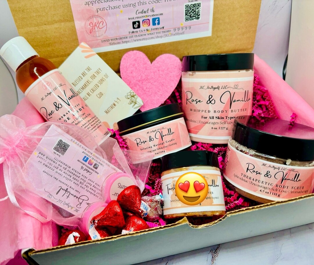 Valentines Day Gift Box Rose for Her Romantic Anniversary Couple Gift ...