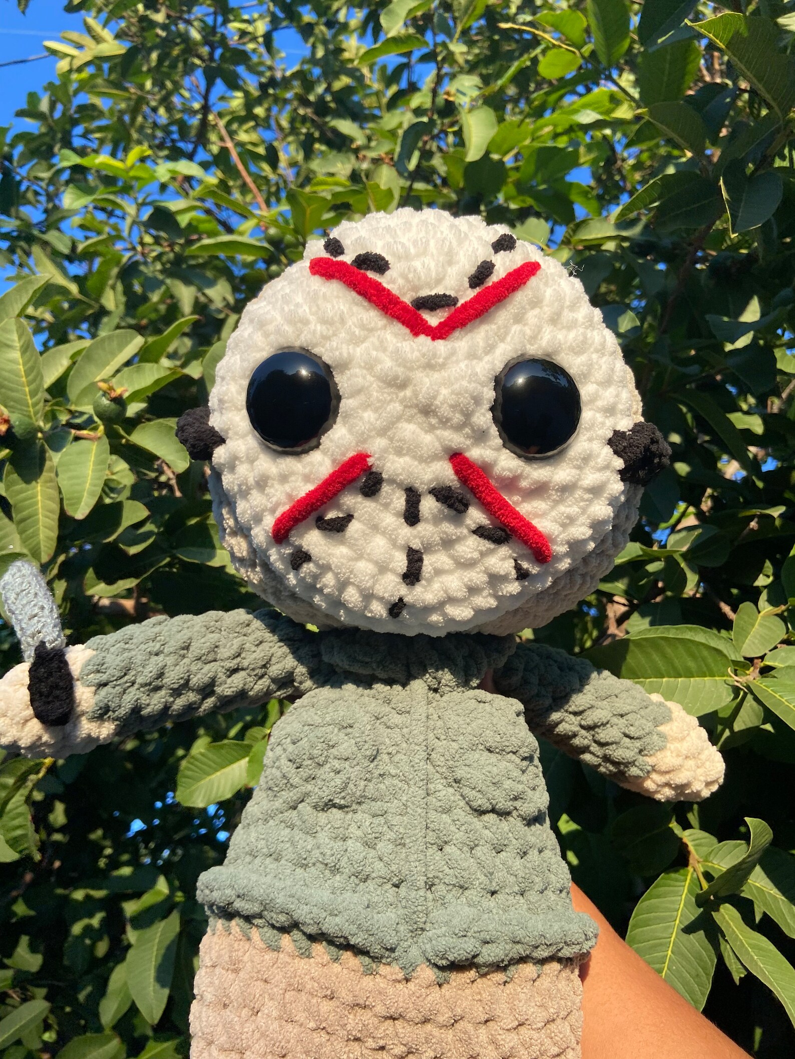 Jason Voorhees Plushie - Etsy