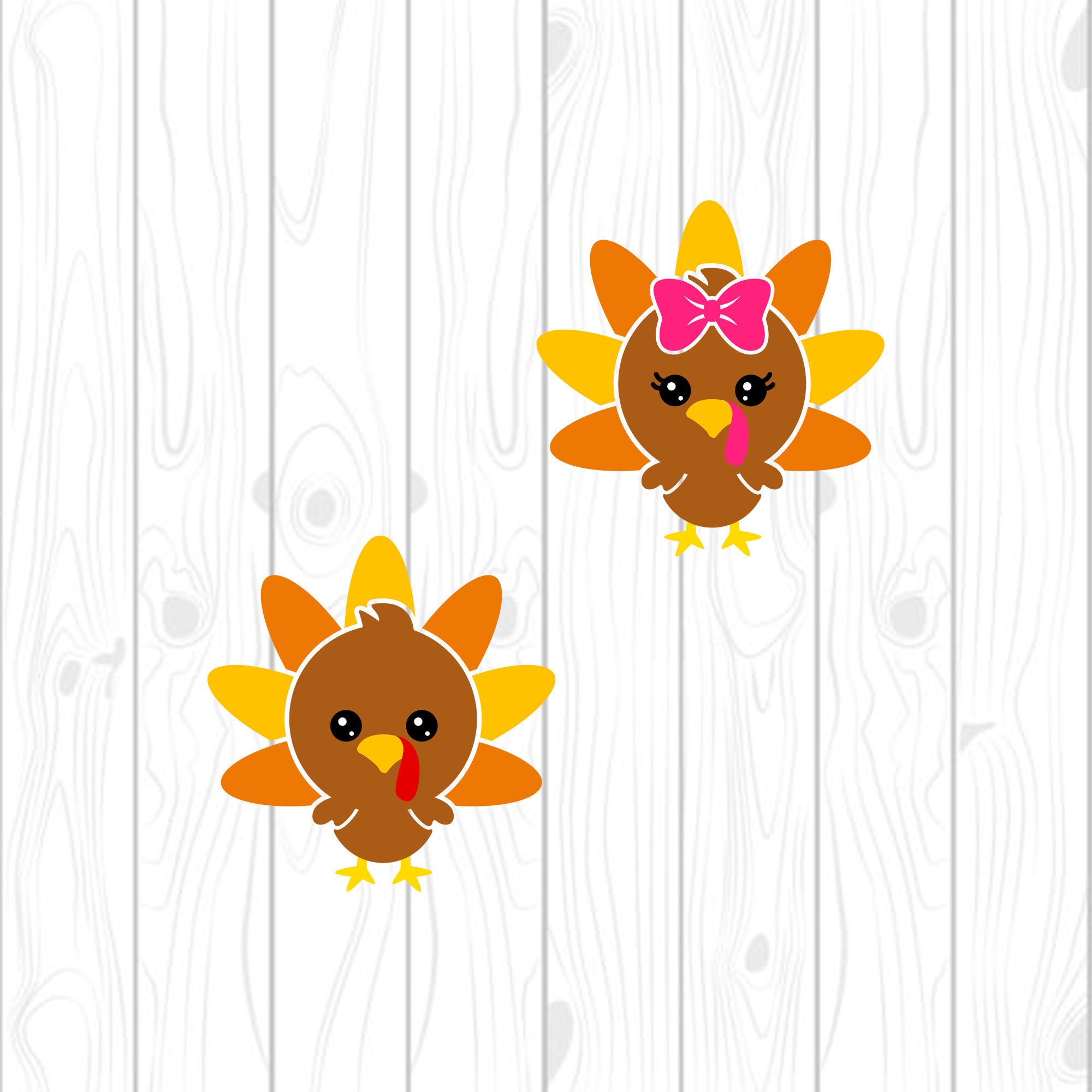 Cute Baby Turkey Clipart