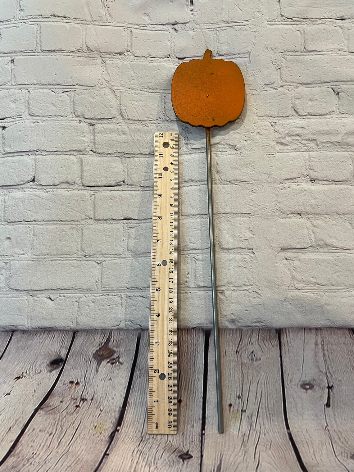 1 Rustic Reclaimed Metal Fall Stake - Etsy