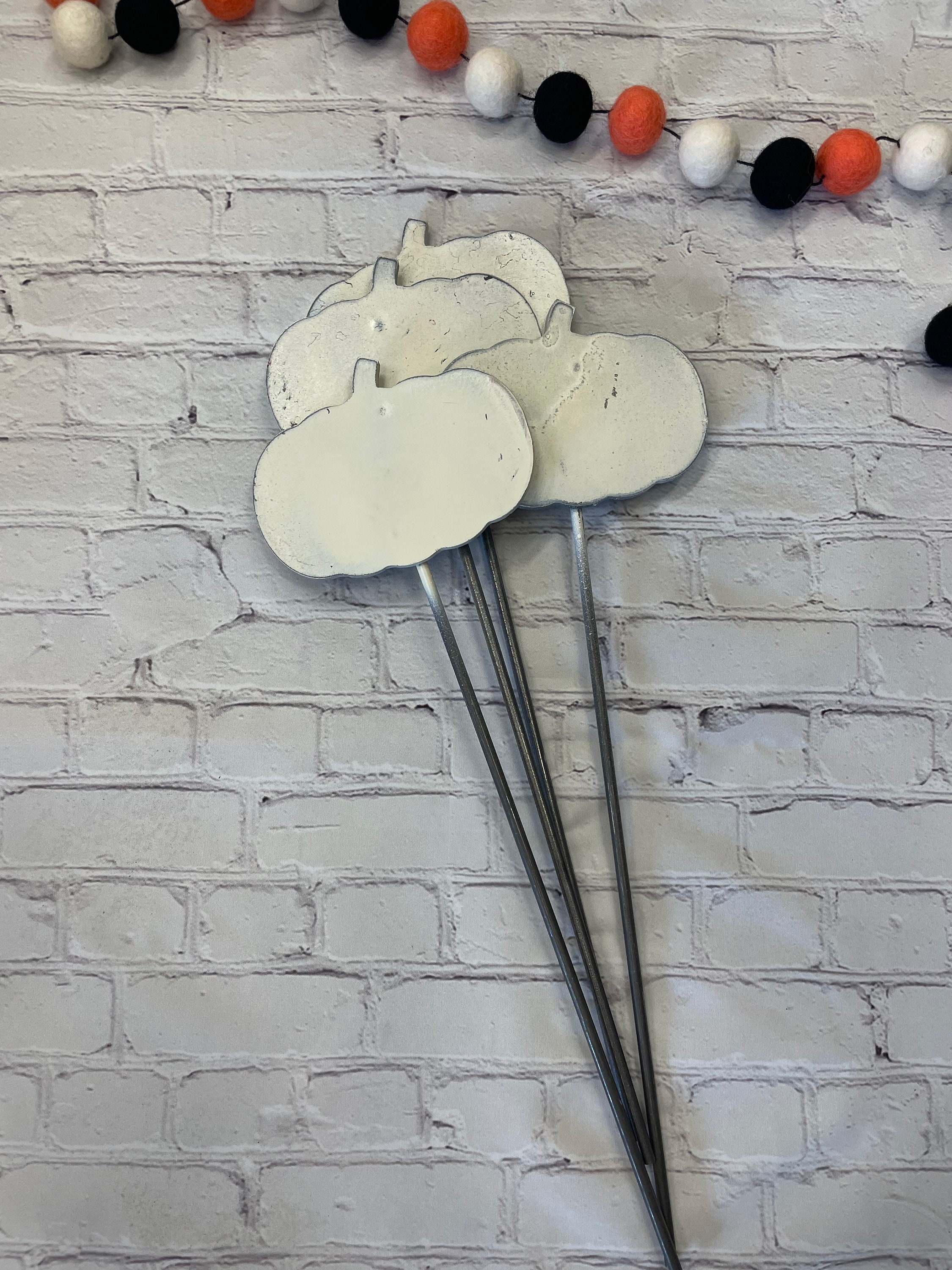 1 - Rustic Reclaimed Metal Fall Stake - Etsy