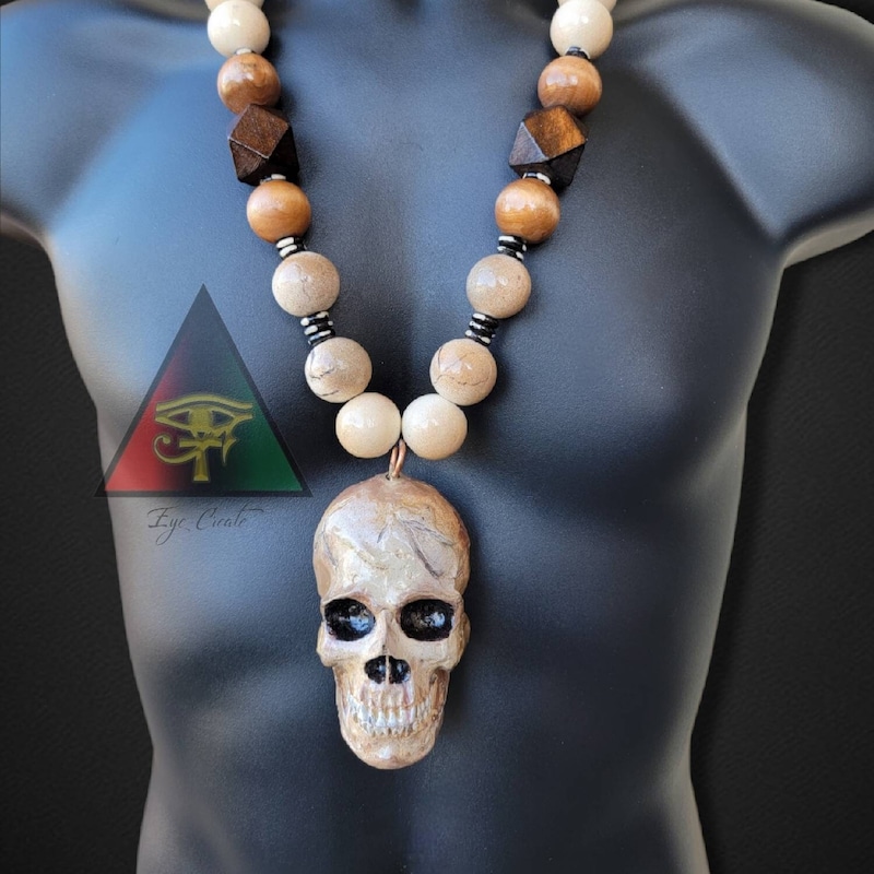 Wooden Skulls - Etsy