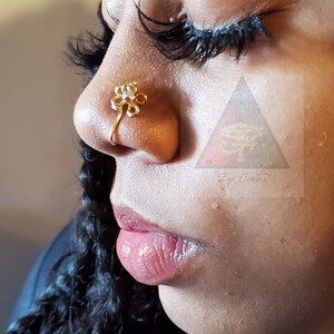 Daisy Swarovski Crystal Nose Cuff Nose Jewelry No Piercing - Etsy