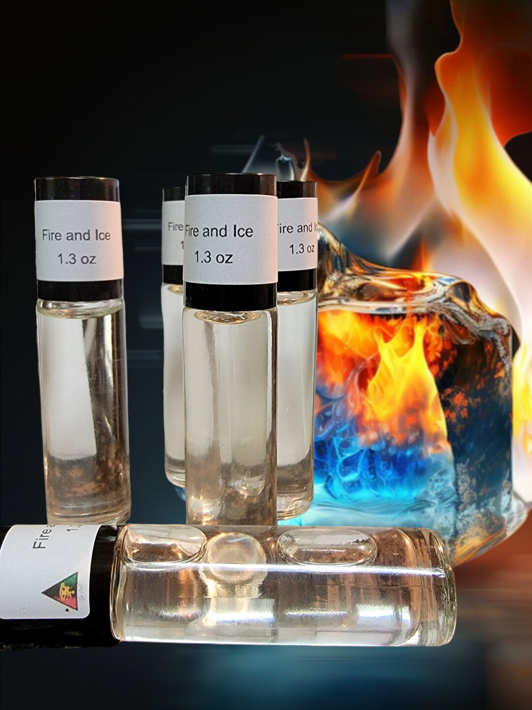 Fire and Ice Fragrance Oil for Men/ Roll on Fragrance/ Cologne ...