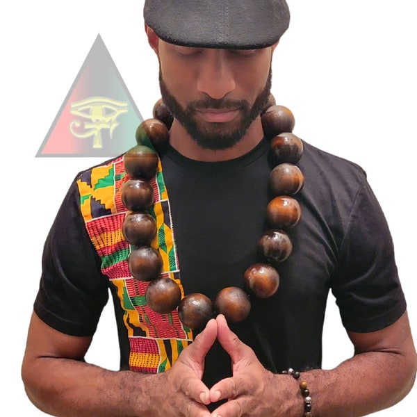 Large Akuma Bead Necklace - Etsy UK